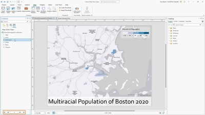 Search and navigate a map series in ArcGIS Pro - Esri Videos: GIS ...