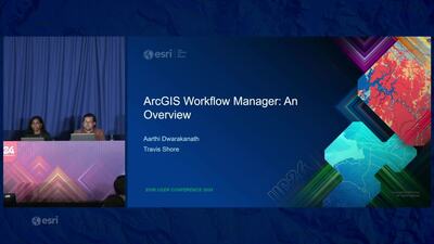 ArcGIS Workflow Manager: An Overview - Esri Videos: GIS, Events, ArcGIS ...
