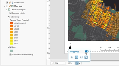 Use snapping in layouts in ArcGIS Pro - Esri Videos: GIS, Events ...