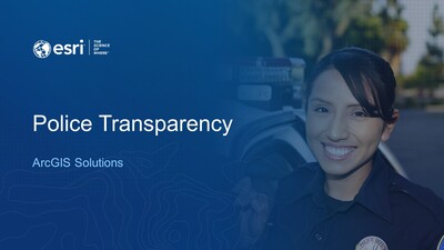 Police Transparency - Esri Videos: GIS, Events, ArcGIS Products ...