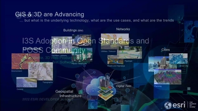 Esri’s 3D Data Streaming Format (I3S) Adoption in Open Standards and ...