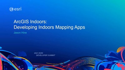 ArcGIS Indoors: Developing Indoor Mapping Apps - Esri Videos: GIS ...