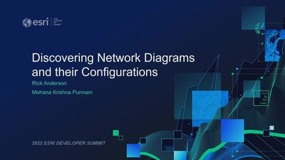 Discovering Network Diagrams and their Configurations - Esri Videos ...