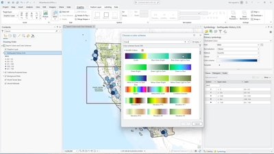Search for Colors and Color Schemes in ArcGIS Pro - Esri Videos: GIS ...