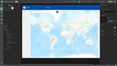 Add Splash Windows to Multiple Pages in a Web Experience in ArcGIS ...