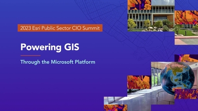Powering GIS through the Microsoft Platform - Esri Videos: GIS, Events ...