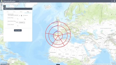 Military Tools for ArcGIS in Web AppBuilder: Using Distance and ...