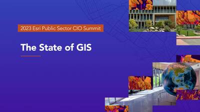 The State of GIS - Esri Videos: GIS, Events, ArcGIS Products & Industries