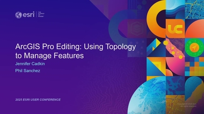 ArcGIS Pro Editing: Using Topology to Manage Features - Esri Videos ...