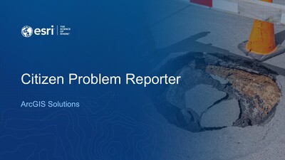 Citizen Problem Reporter - Esri Videos: GIS, Events, ArcGIS Products ...