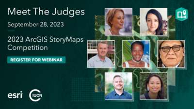 Webinar: Meet the 2023 ArcGIS StoryMaps Competition Judges - Esri ...