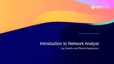 Network Analyst: An Introduction - Esri Videos: GIS, Events, ArcGIS ...