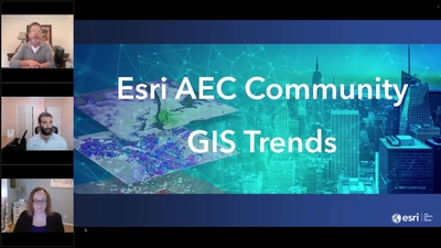 Esri AEC Community Webinar - January 2024 - Trends - Esri Videos: GIS ...