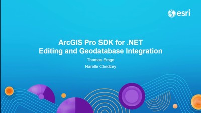ArcGIS Pro SDK for .NET: Editing and Geodatabase Integration - Esri ...