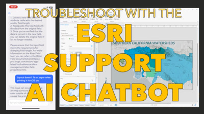 Troubleshoot with the Support App's New AI Chatbot - Esri Videos: GIS ...
