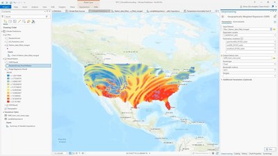Visualization and Analysis for Meteorology - Esri Videos: GIS, Events ...