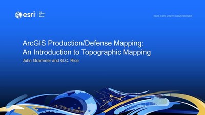 ArcGIS Production/Defense Mapping: An Introduction to Topographic ...