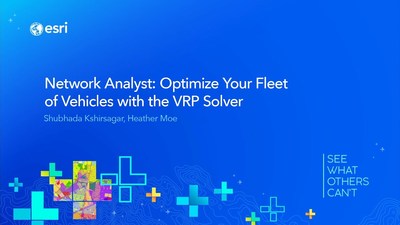 Network Analyst: Optimize Your Fleet of Vehicles with the VRP Solver ...