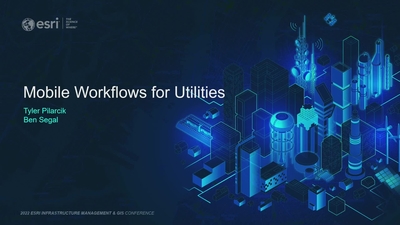 Mobile Workflows for Utilities - Esri Videos: GIS, Events, ArcGIS ...