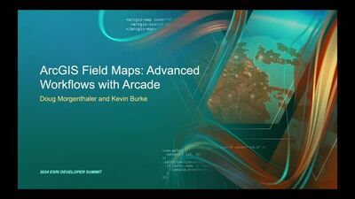 ArcGIS Field Maps: Advanced Workflows with Arcade - Esri Videos: GIS ...