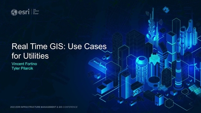Real Time GIS: Use Cases for Utilities - Esri Videos: GIS, Events ...