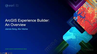 ArcGIS Experience Builder: An Overview - Esri Videos: GIS, Events ...