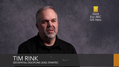 Esri AEC GIS Hero Profile: Tim Rink, Stantec - Esri Videos: GIS, Events ...