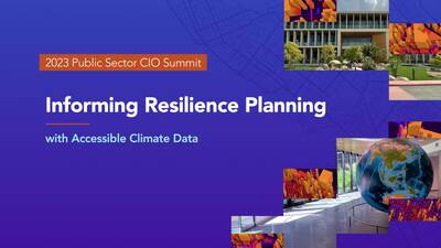 Informing Resilience Planning with Accessible Climate Data - Esri ...