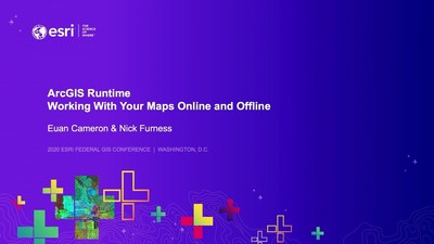 ArGIS Runtime: Working with Maps Online and Offline - Esri Videos: GIS ...