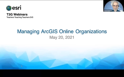 Managing ArcGIS Online Organizations - Esri Videos: GIS, Events, ArcGIS ...
