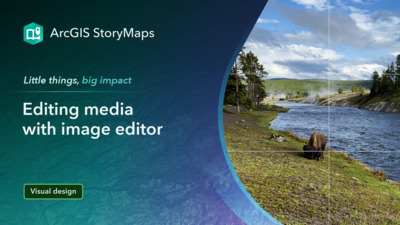Editing media with the image editor - Esri Videos: GIS, Events, ArcGIS ...