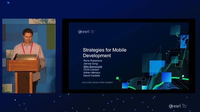 Strategies for Mobile Development - Esri Videos: GIS, Events, ArcGIS ...
