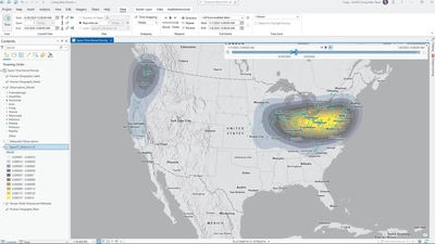 Analyze iNaturalist Observations with Space Time Kernel Density in ...