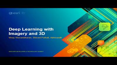 Deep Learning with Imagery and 3D Data - Esri Videos: GIS, Events ...