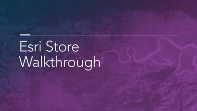 Esri Store Video - Esri Videos: GIS, Events, ArcGIS Products & Industries