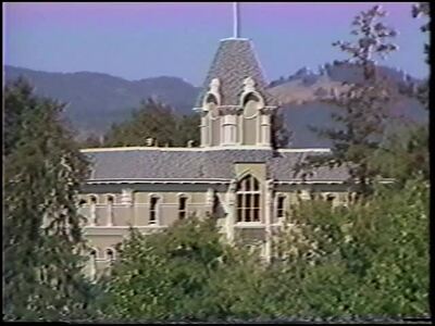 Dedication of the Benton Hall Clock Tower, 1989. - OSU MediaSpace