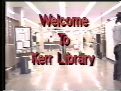 Tour of the Kerr Library, 1992 - OSU MediaSpace