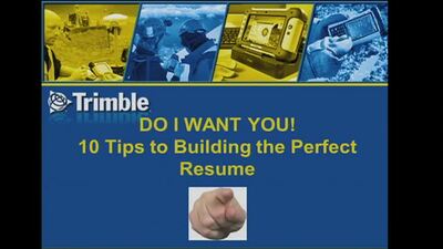 10 Tips to Building a Perfect Resume - OSU MediaSpace