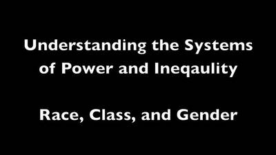 Understanding the Systems of Power and Inequality - OSU MediaSpace