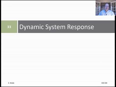 Dynamic System Response - OSU MediaSpace