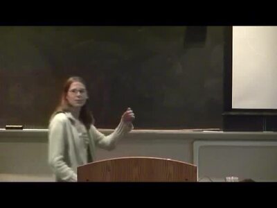 Anna Vigeland at HHMI 2010 - OSU MediaSpace