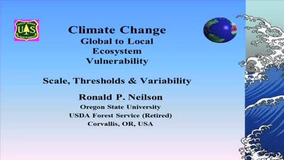 Fire Ecology, FOR 446 - Dr. Ron Neilson - OSU MediaSpace