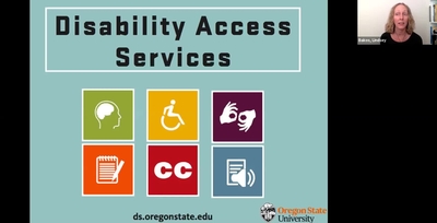 Disability Access Services (7/7/2020) - OSU MediaSpace