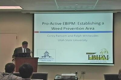 Corey Ransom, EBIPM Symposium at 2012 SRM - OSU MediaSpace