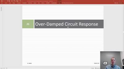 Over-Damped RLC Step Response - OSU MediaSpace