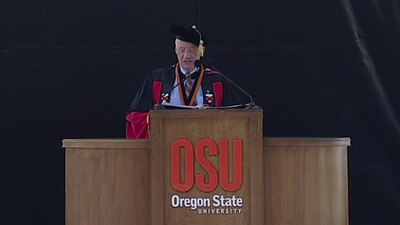 147th Annual Oregon State University Commencement (2016) - Color Guard ...