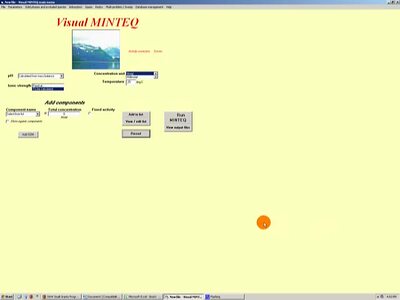 Visual Minteq Tutorial Part 2 - OSU MediaSpace