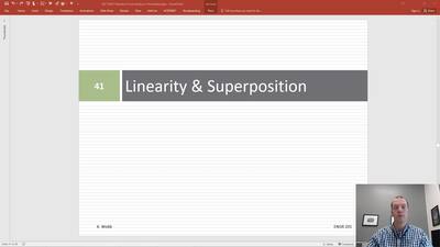 Linearity & Superposition - OSU MediaSpace