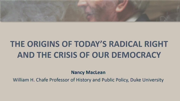 Nancy MacLean - 4 April 2018 Lecture - OSU MediaSpace