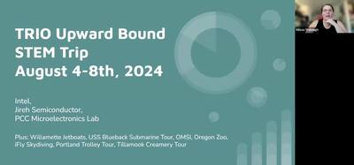 TRIO Upward Bound STEM Trip Presentation - Trimmed - OSU MediaSpace